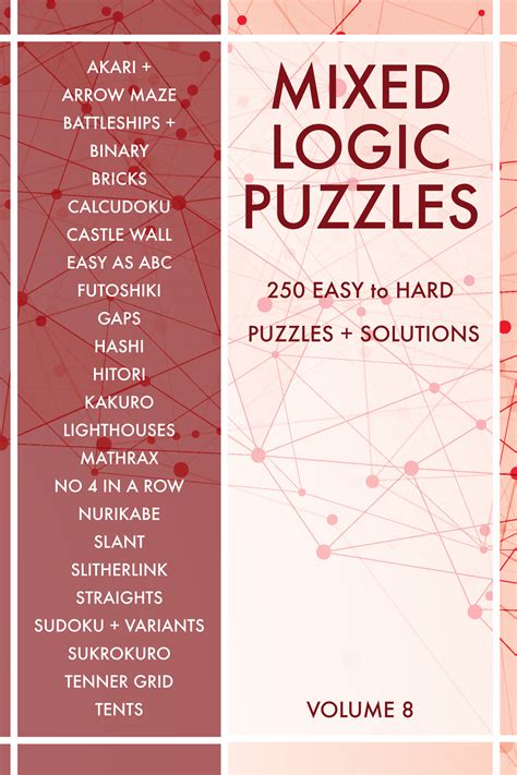 Mixed Logic Puzzles Book Series Sorted Puzzles