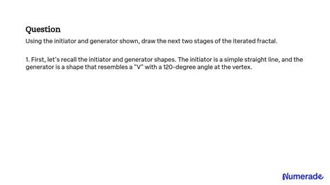 Solvedusing The Initiator And Generator Shown Draw The Next Two Solvedusing The Initiator And Generator Shown Draw The Next Two