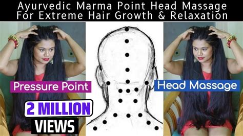 Marma Point Head Massage Ayurvedic Pressure Point Head Massage For