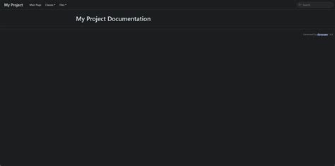 Автодокументация Doxygen и её развертывание на Github Pages Хабр