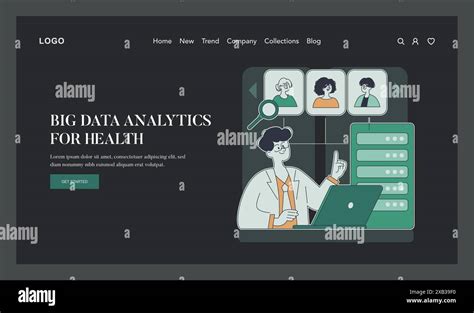 Healthcare Innovation Concept A Medical Professional Analyzes Patient Data Using Advanced