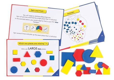 attribute blocks maths materials