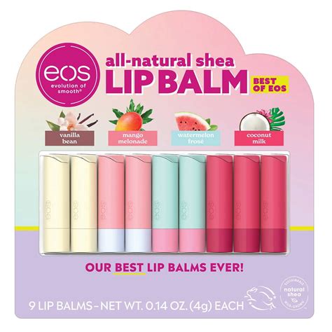 Eos Best Of Eos Lip Balm 9 Sticks