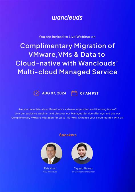Wanclouds Inc On Linkedin Complimentarymigration Register Ibmcloud Awscloud Vmware…