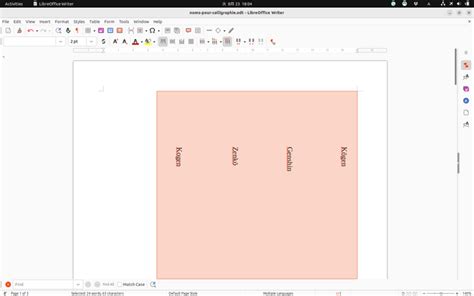 Asian Text Disappears In Vertical Layout English Ask Libreoffice