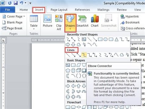 How To Insert Different Types Of Separators Into Your Word Document