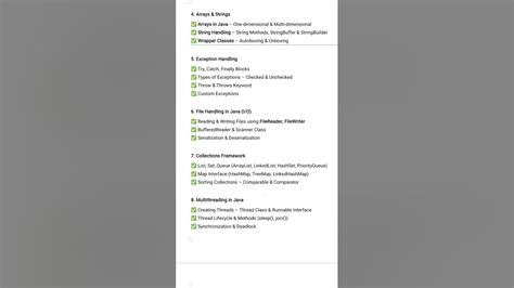 Java Complete Syllabus From Beginner To Advance Subhanicodingguide Youtube