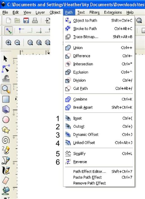 Path Operations2 Inkscape Tutorials Cricut Tutorials Design Tutorials