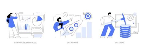 Data Analytics Abstract Concept Royalty Free Vector Image