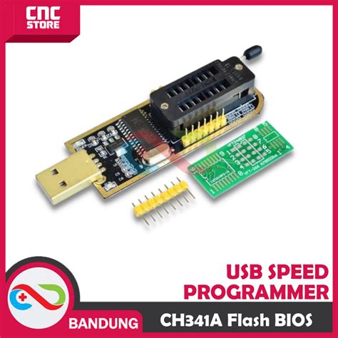 Jual Ch341a 24 25 Eeprom Flash Bios Usb Speed Programmer Writer