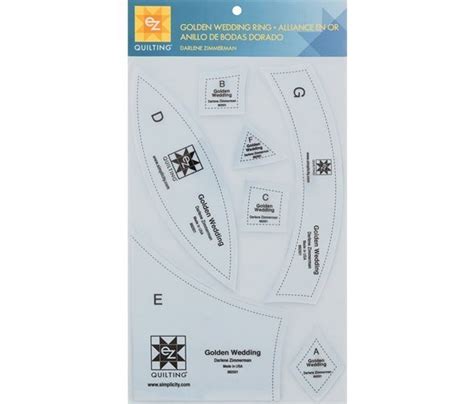 Ez Golden Wedding Ring Template