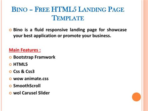 Ppt Top 5 Creative Free Html5 Bootstrap Templates Powerpoint Presentation Id 7417810