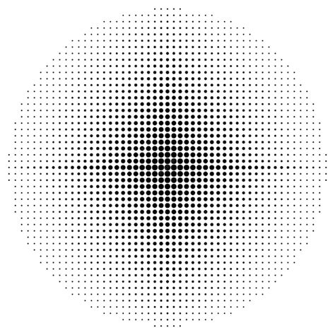 Premium Vector Halftone Element Dots Circular Halftone Pattern Specks Abstract Halftone