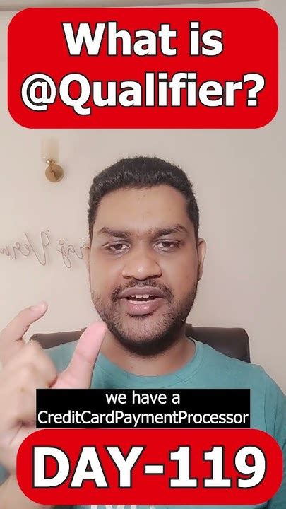 What Is Qualifier Annotation Java Interview Interviewtips Springboot Youtube