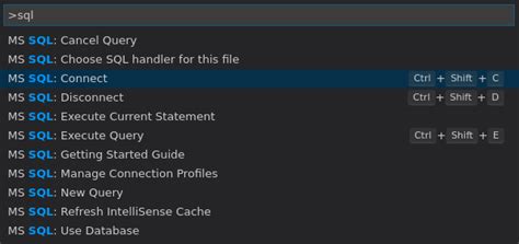 Use The Visual Studio Code Mssql Extension Sql Server Microsoft Learn