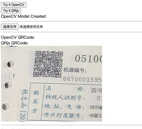 github leidenglai opencv js qrcode 基于opencv与wechat qrcode编译的纯前端二维码识别demo
