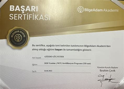 Gözde Güçyeter Linkedin‘de Webdevelopment Csharp Aspnet Framework