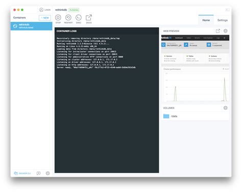 Kitematic Tutorial Create A Local Rethinkdb Database For Development