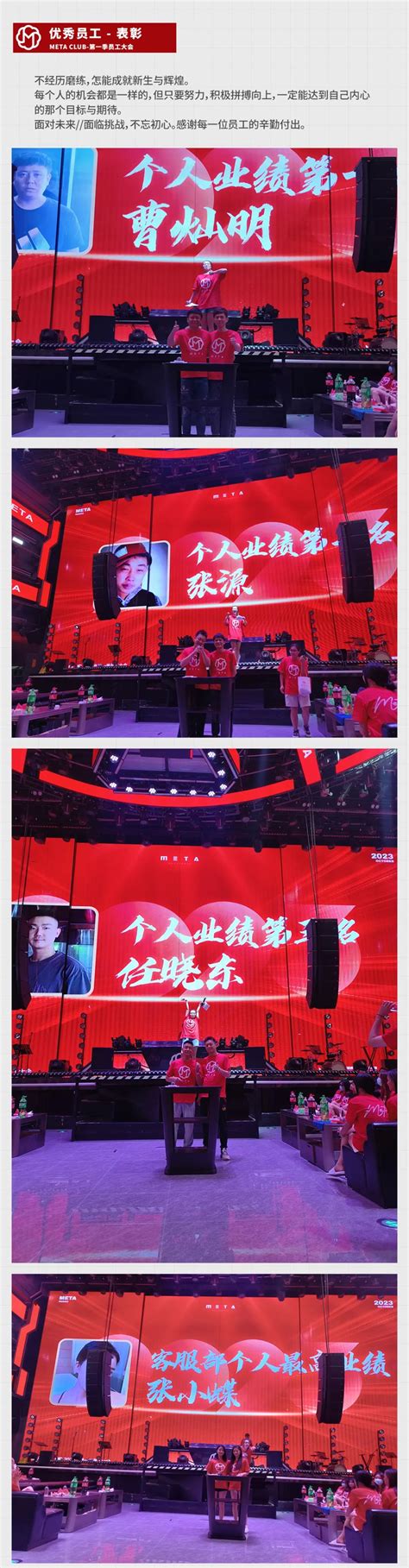 Meta Club丨【凝心聚力·骏业日新】2023年第一届员工大会圆满落幕 广州meta酒吧广州meta Club