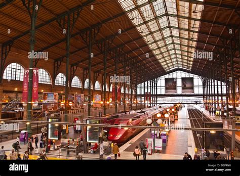 Une Vue De La Gare De Lyon A Paris Banque De Photographies Et Dimages