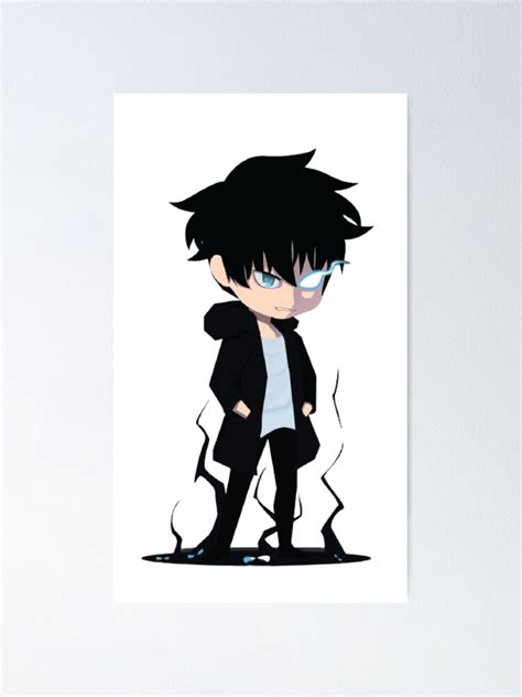 Solo Leveling Chibi Design Poster For Sale By Unbelievableco