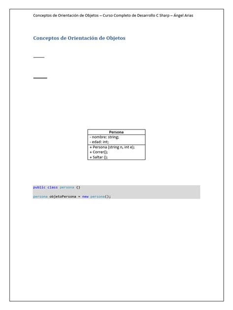 031 conceptos de orientaci n a objetos pdf objeto informática