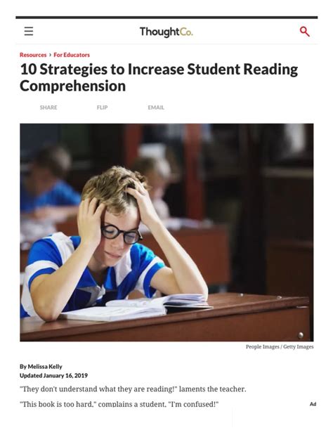 10 Strategies To Increase Student Reading Comprehension Pdf Reading Comprehension 10 Strategies To Increase Student Reading Comprehension Pdf Reading Comprehension