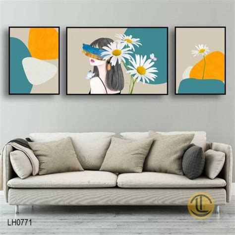 Tranh Canvas Treo T Ng Trang Tr P N T Ng Nh T