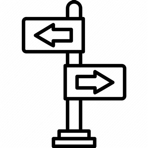 Direction Cursor Guidepost Indicator Pointer Signpost Navigation Icon Download On Iconfinder