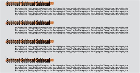 How To Write A Subheading