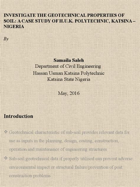 Geotechnical Properties Of Soil Pdf Earth Sciences Natural Materials