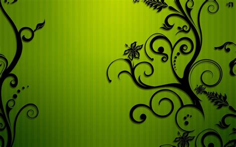 Pin By Ok On 2000 Graphic Wallpaper Green Floral Wallpaper