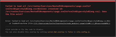 failed to load url error after page refresh · issue 9923 · sveltejs