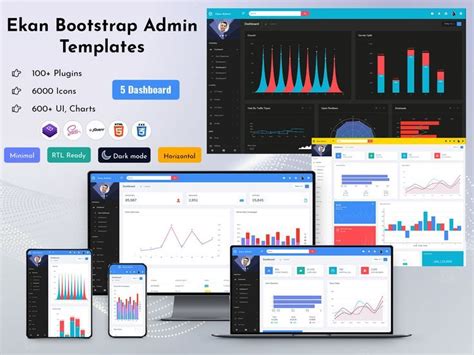 Ekan Responsive Bootstrap Admin Templates With Ui Framework
