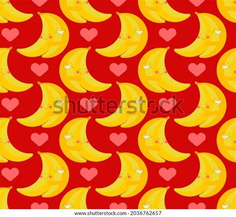 Banana Sex Pattern Seamless Bananas Intercourse Stock Vector Royalty