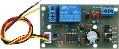Fanryy Liquid Level Controller Liquid Level Controller Water Level Detection Sensor Module Relay