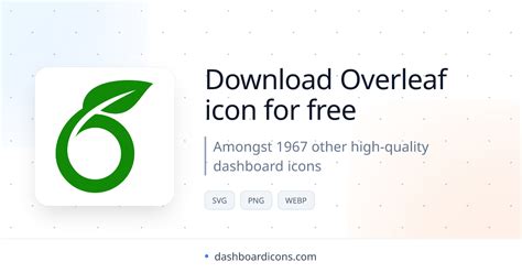 Overleaf Icon Dashboard Icons