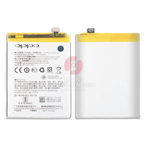 Jual BATERAI BATRE OPPO F7 BLP 661 BLP661 ORIGINAL Shopee Indonesia