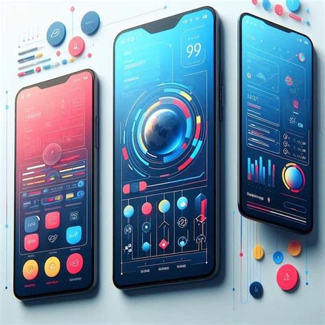 Create A Futuristic Mobile App Interface Design With Sleek Minimalistic