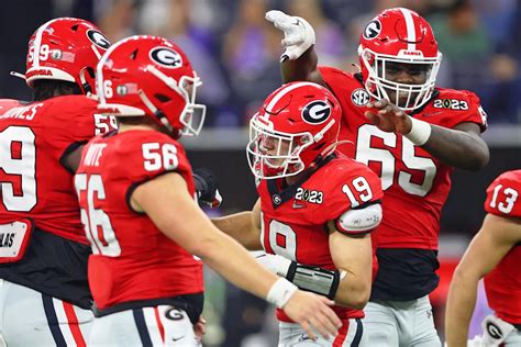 Georgia Football 2023 Schedule Game By Game Predictions Yahoo Sports
