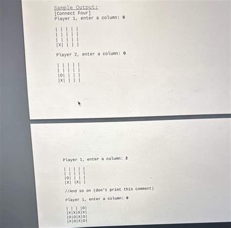 Solved Assignment 6c Connect Four Now That Weve Learned