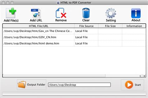 User Guide Of Verypdf Html To Pdf Converter For Mac