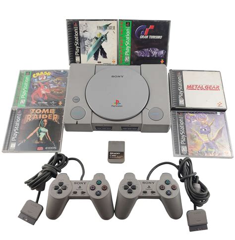 Playstation 1 PS1 Console Retro VGames