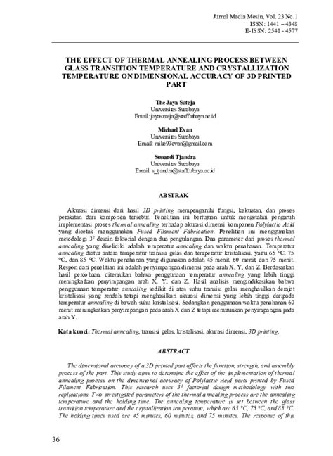 Pdf The Effect Of Thermal Annealing Between Glass Transition Temperature And Crystallization
