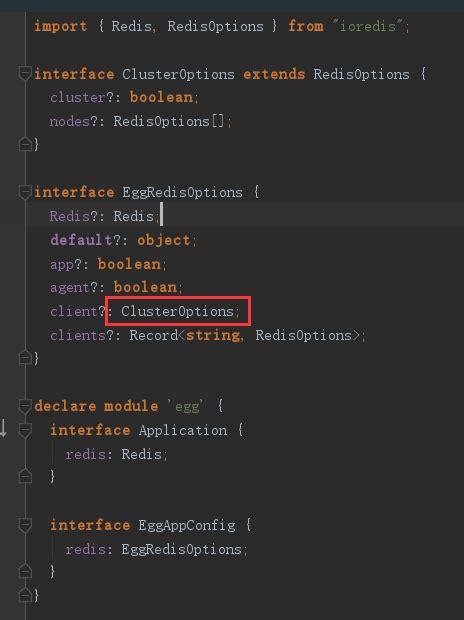 Typescript Egg Redis配置 · Issue 3311 · Eggjsegg · Github