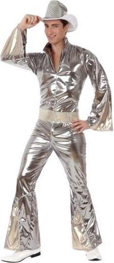 Zilver Disco Pak Voor Heren Xl Bol