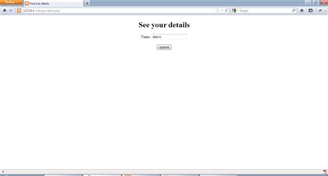 Second Order Sql Injection Attack Second Order Code Injection