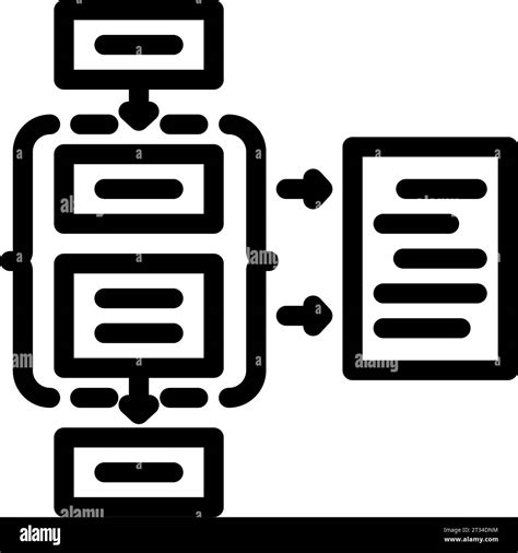 Assessment Framework Risk Line Icon Vector Illustration Stock Vector Image And Art Alamy