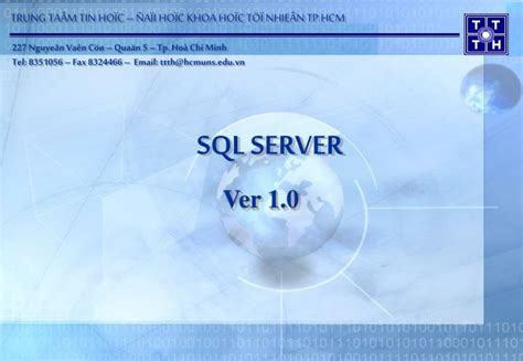 Ppt Sql Server Powerpoint Presentation Free Download Id4589717