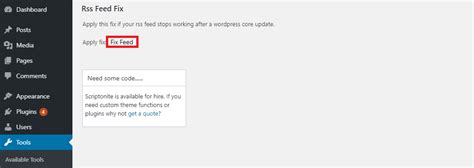 How To Fix Rss Feed Error In Wordpress Website